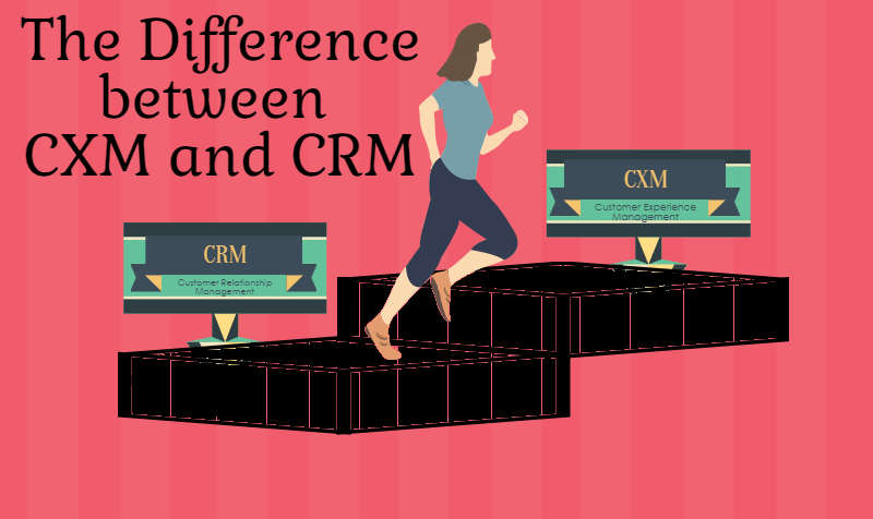The difference between CXM and CRM The difference between CXM and CRM