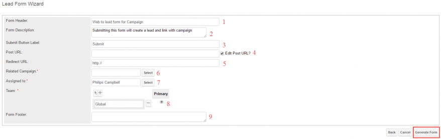 How To Create Web To Lead Form In Sugarcrm In 5 Easy Steps Video Tutorial