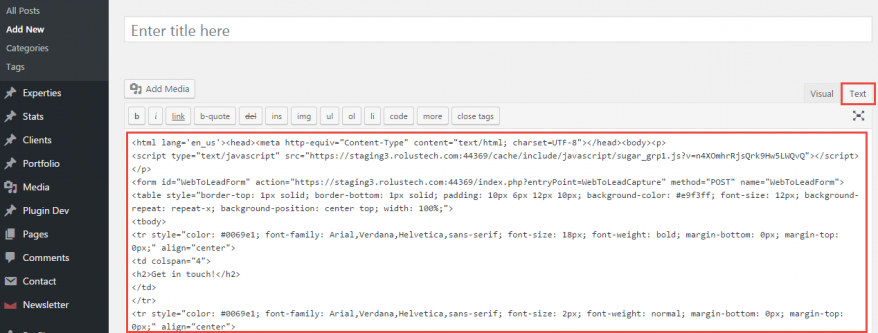 How To Create Web To Lead Form In Sugarcrm In 5 Easy Steps Video Tutorial
