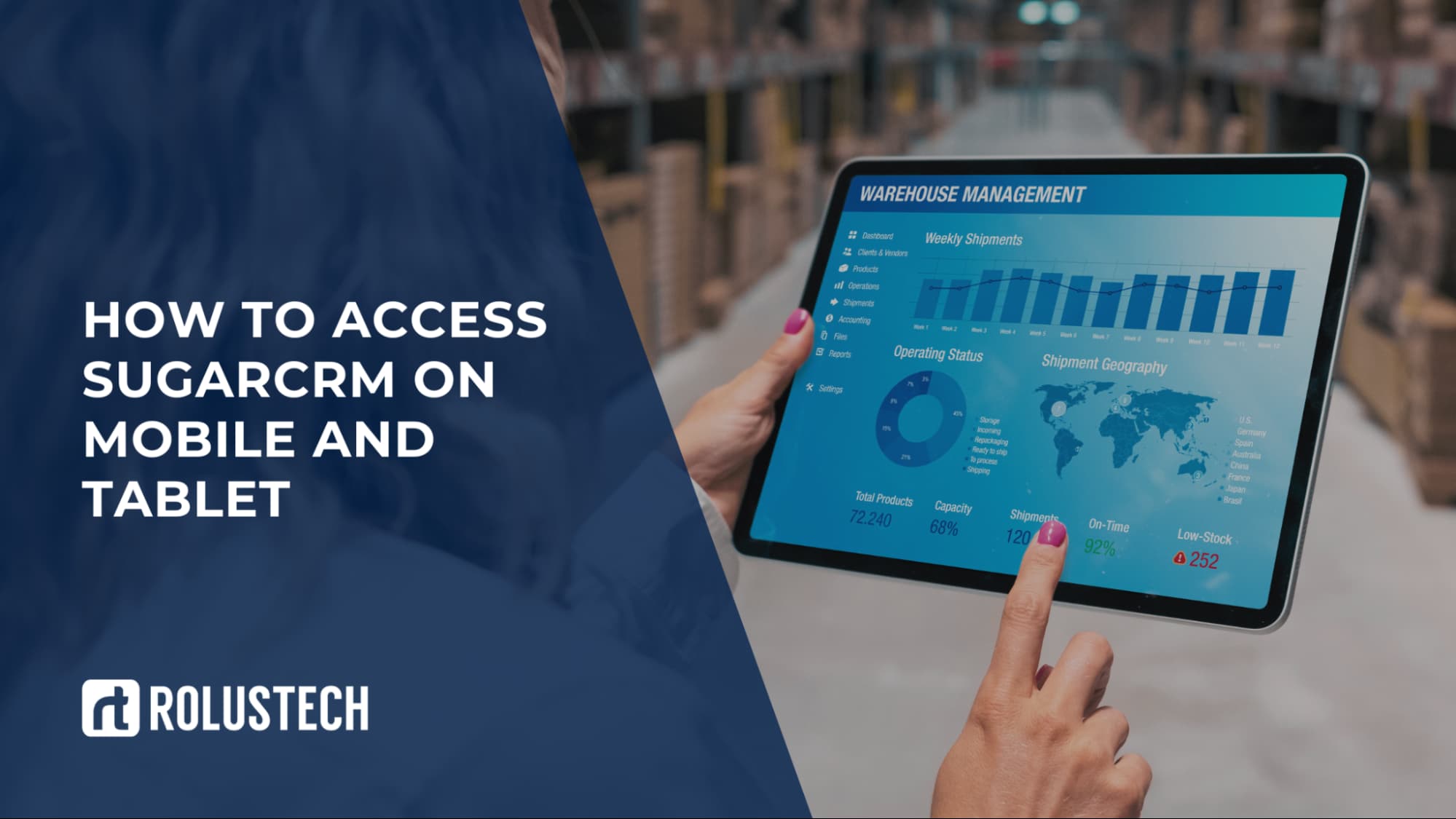 How to Access SugarCRM on Mobile and Tablet - Rolustech